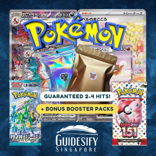 [Guaranteed 4 Hits] [Bonus Booster Packs] Pokemon TCG Mystery Pack ...