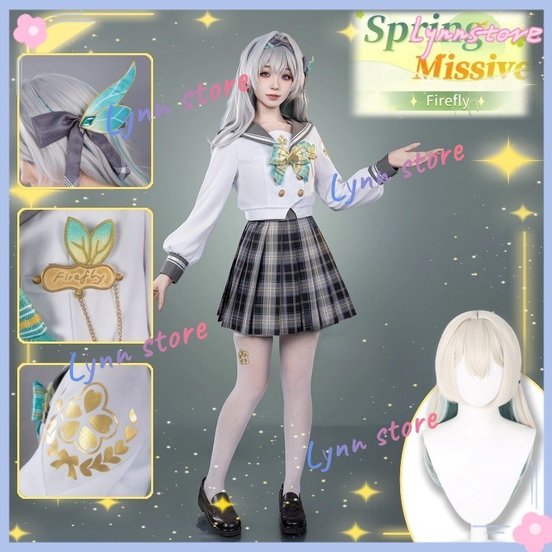 Spring Missive FIREFLY Cosplay Costume HONKAI STAR RAIL FIREFLY JK ...