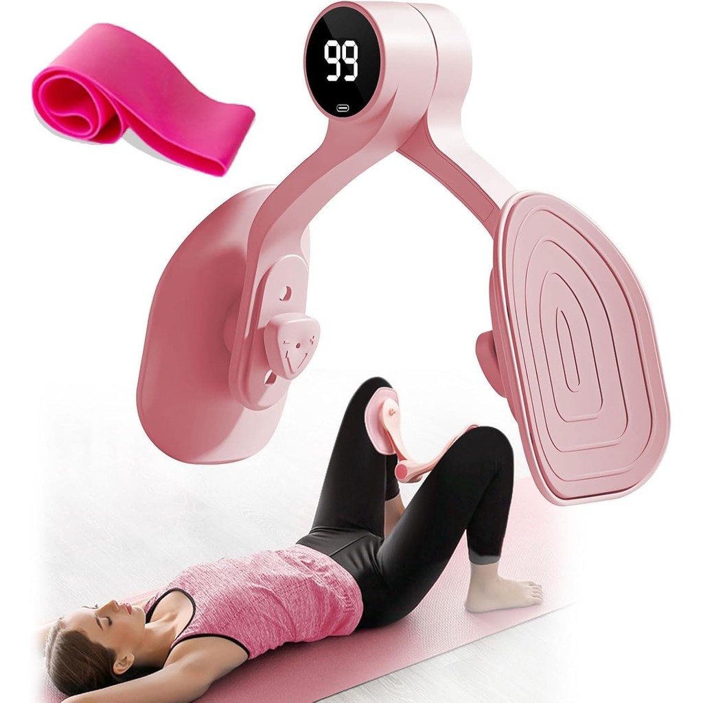 Thigh Master [2025 Upgraded], LED Pelvic Floor Exercise Devices, 360 ...
