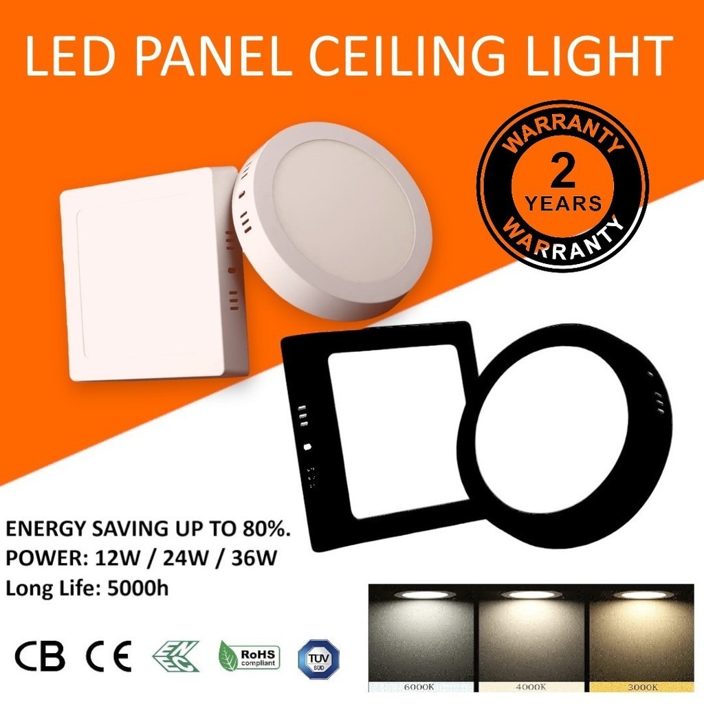 SUPER Bright LED Surface Downlight Ceiling Downlight Glass LED ...