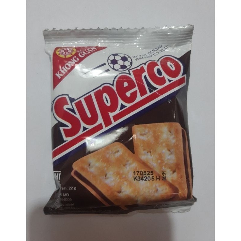 Superco Biscuits Khong Guan Sachet - Classic Snack with Unforgettable ...