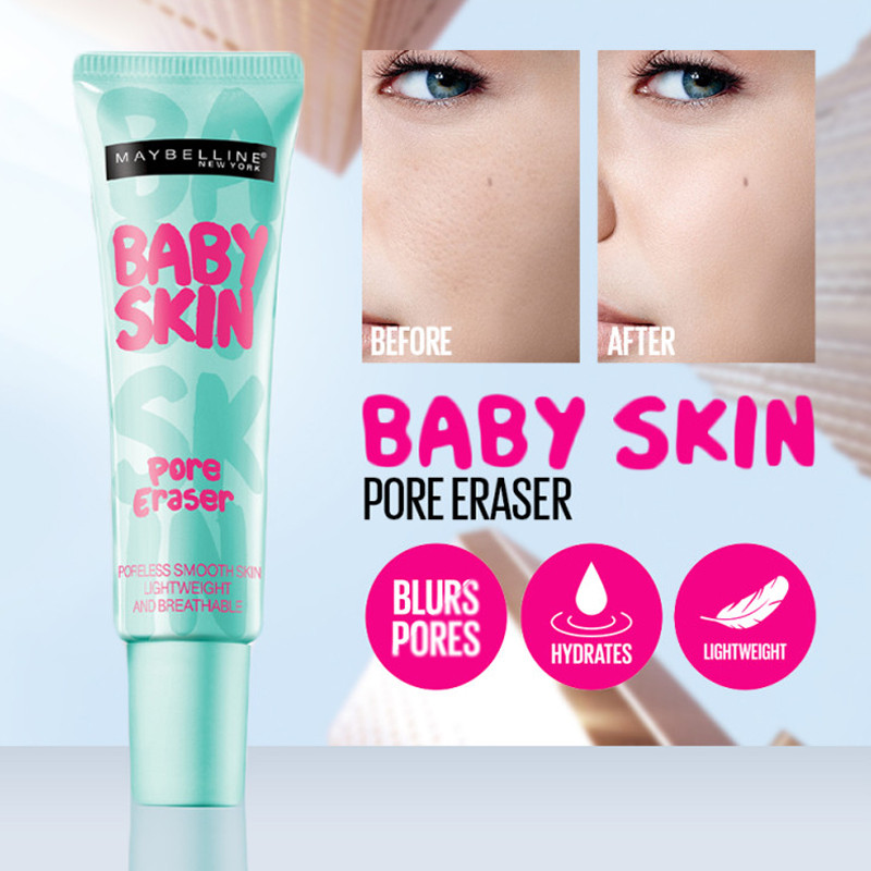 Baby Skin Instant Pore Eraser - Gel Primer, Lightweight, Hydrating ...