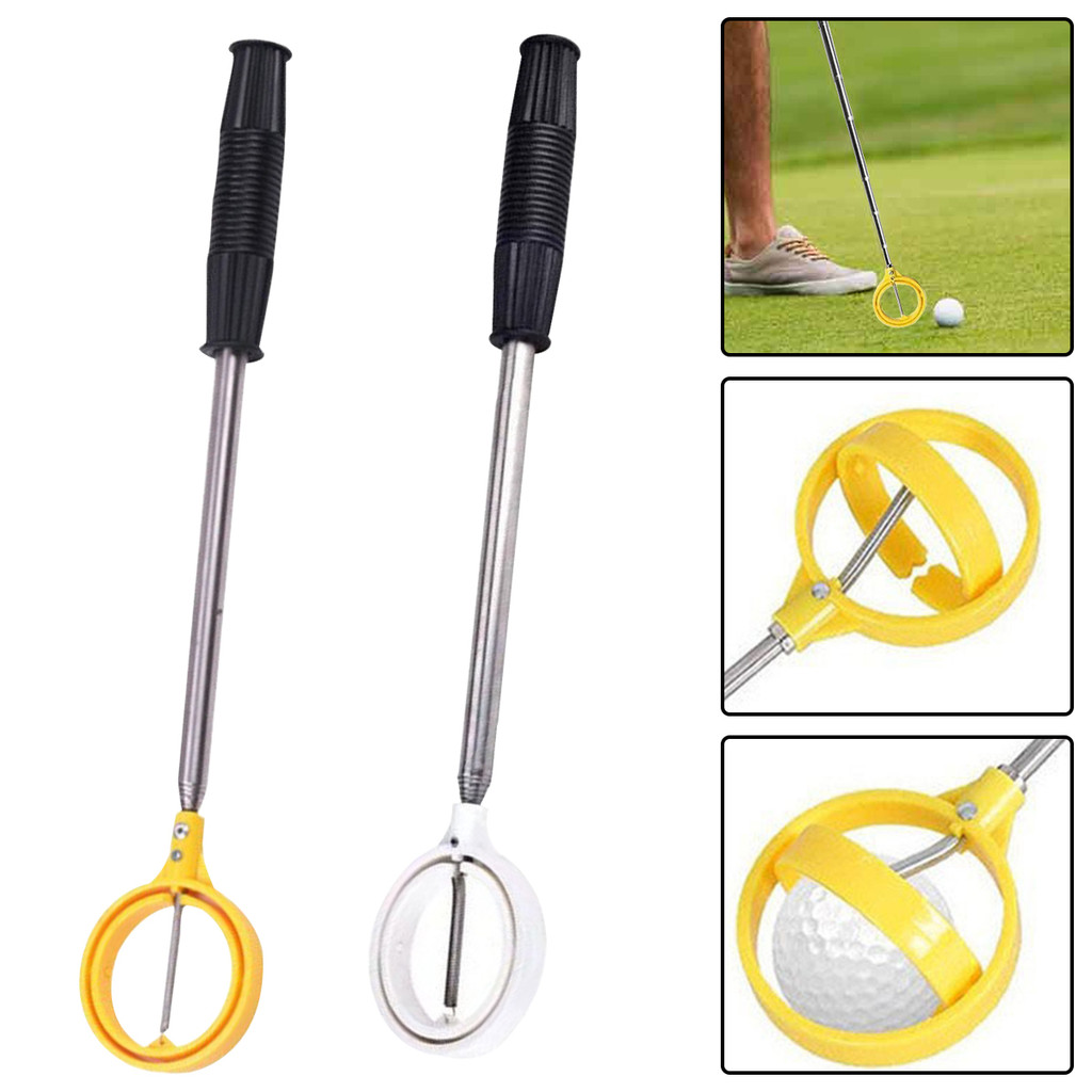 2024 New Golf Ball Pick Up Tools Training Locking Scoop Picker ...