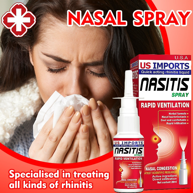 Nasal spray Rhinitis Treatment Spray 30ml Nasal Spray Rhinitis and ...