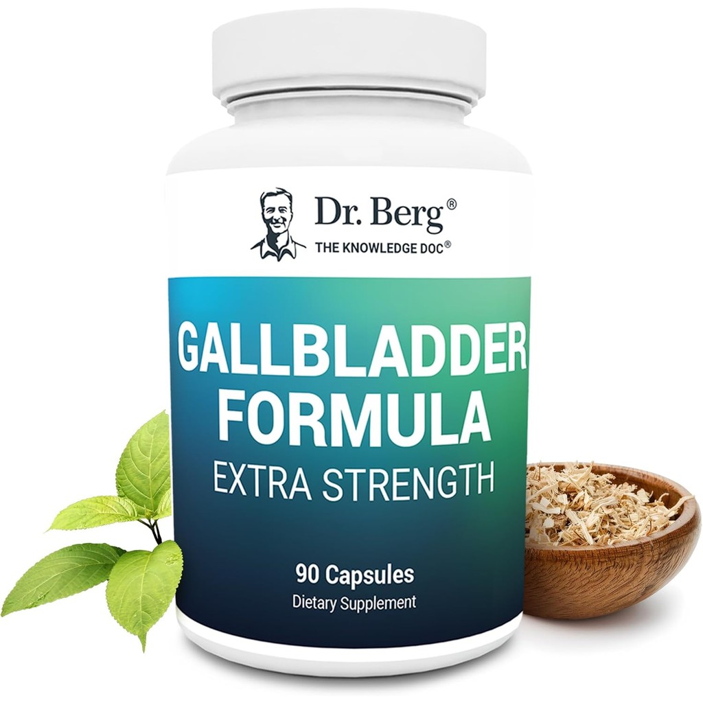 Dr. Berg Gallbladder Formula Extra Strength - with Ox Bile Powder and ...