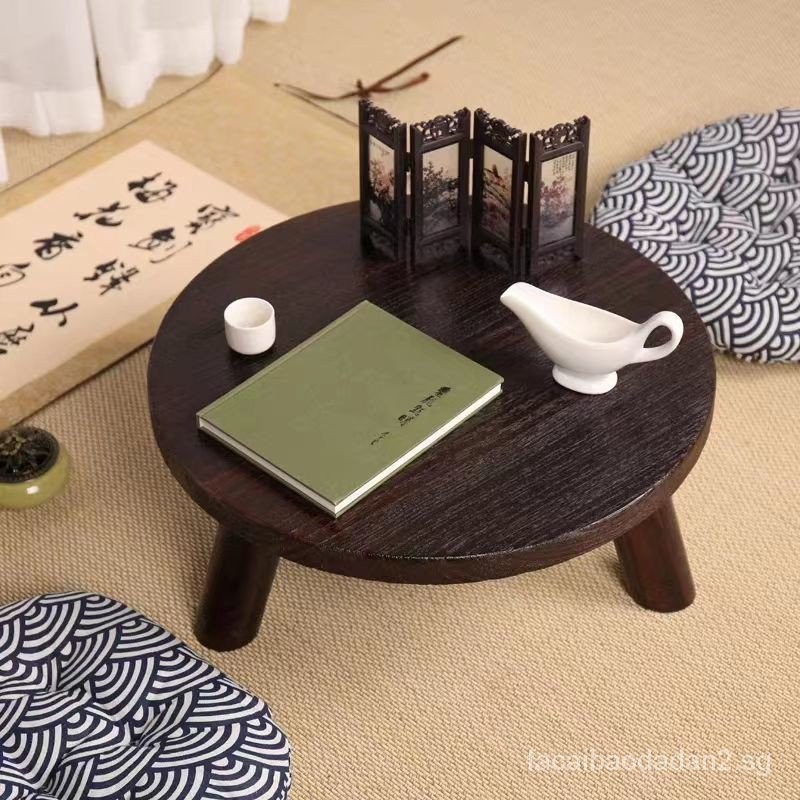 Bay Window Table Small Coffee Table Solid Wood Kang Table Japanese ...