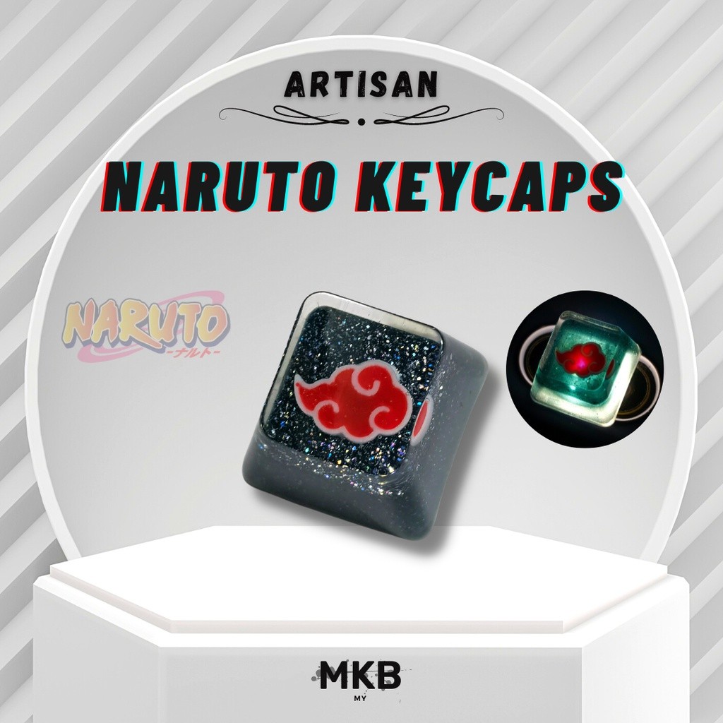 [READY STOCK] Artisan Naruto Keycap for Mechanical Gaming Keyboard ...