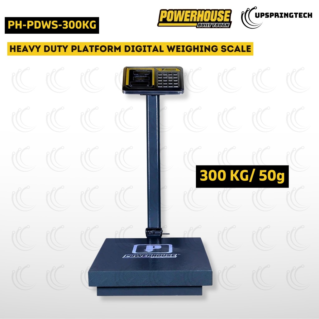 Powerhouse Heavy Duty Platform Digital Weighing Scale 300Kg / 50g PH ...