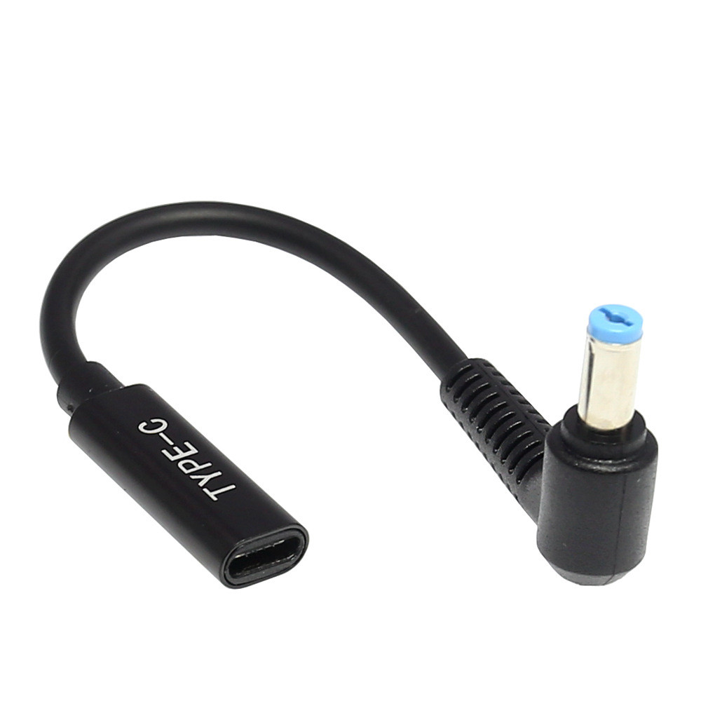 65W Type-C Female to 5.5*1.7 Male DC Jack Adapter Cable for Acer ...