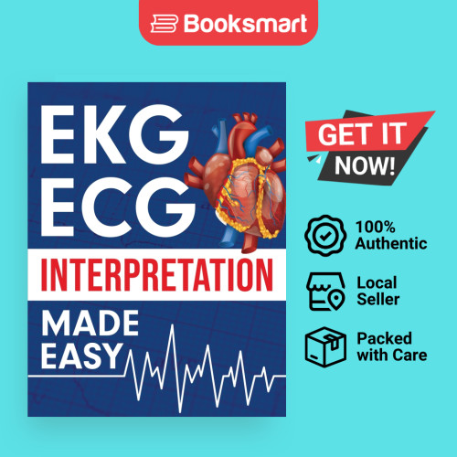 EKG ECG Interpretation Made Easy - Paperback - English - 9781952914096 ...