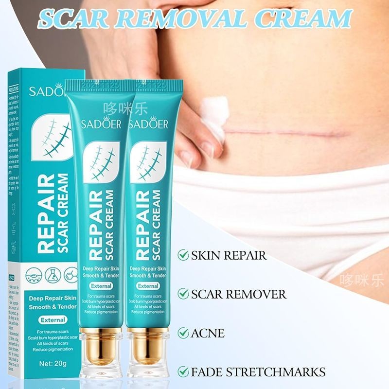 Scar Repair Cream for Burns and Scalds, Scar Removal Cream, Scarless ...