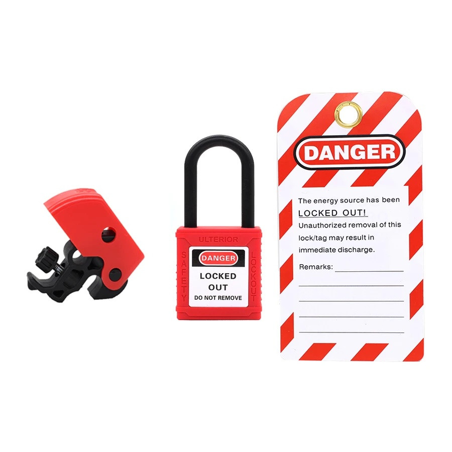 Universal MCB Lockout Device – Miniature Circuit Breaker LOTO Padlock ...