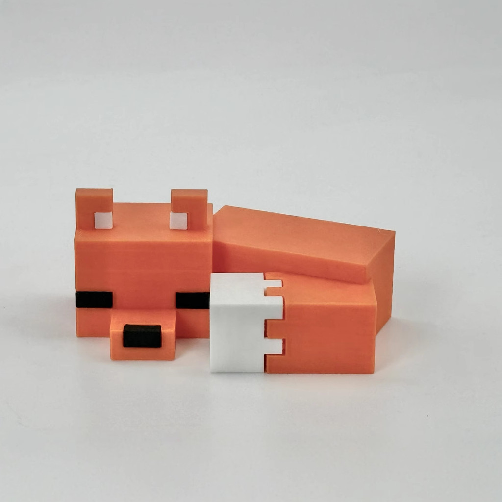 Minecraft Minecraft Game Merchandise Sleeping Fox MC Merchandise ...