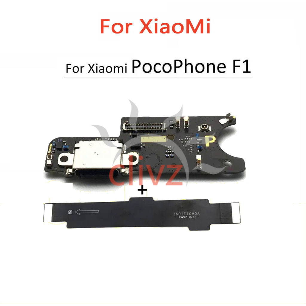 For Xiaomi Poco F1 Charging Board And Main Board Motherboard Connector ...