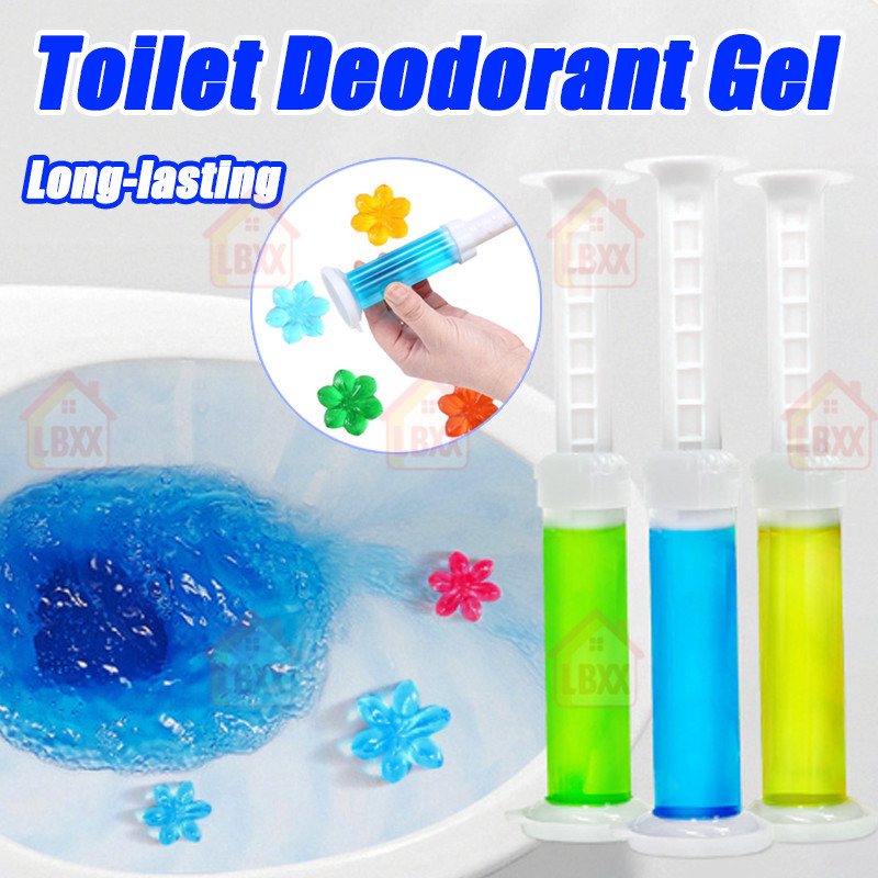New Toilet Deodorant Gel Toilet Fragrance Toilet Bowl Flower Gel Toilet ...