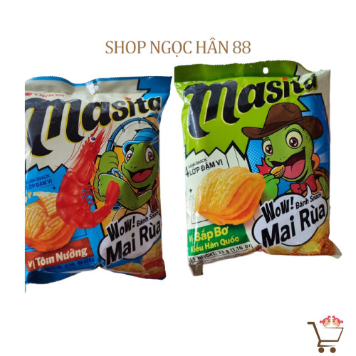 Combo 5/10 packs of ORION Masita Turtle Shell Snack with Korean Style ...