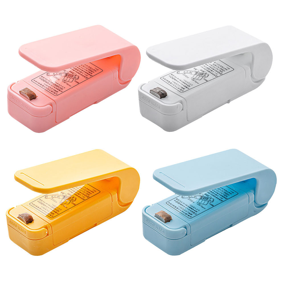 Mini Heating Sealer Vacuum Food Sealers Hand Press Sealing Snacks ...