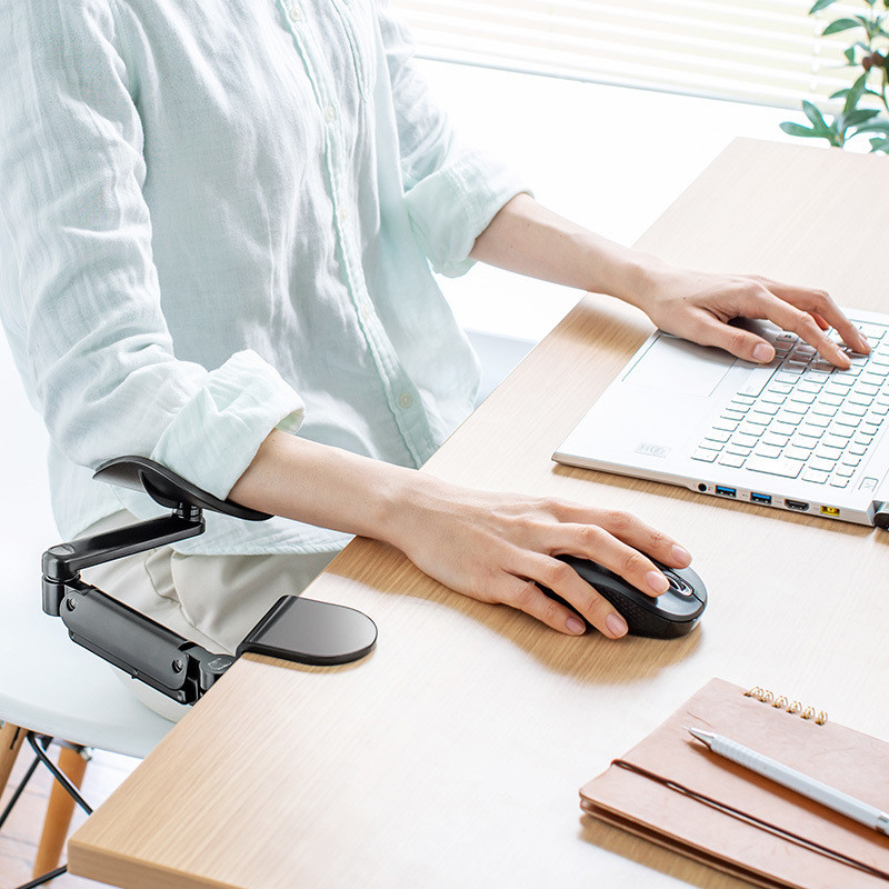 Straw Straw time Computer Arm Elbow Rest Desktop Extension Desk Wrist ...
