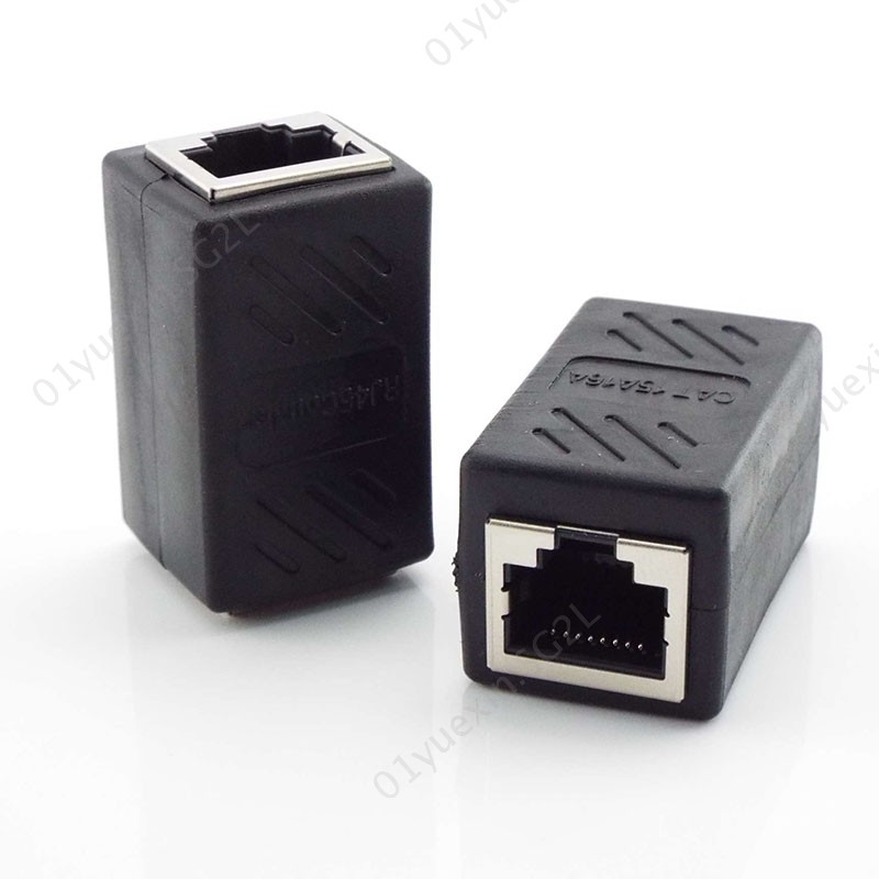 Rj45 Coupler Network Ethernet Cable Female To Female Connector LAN ...