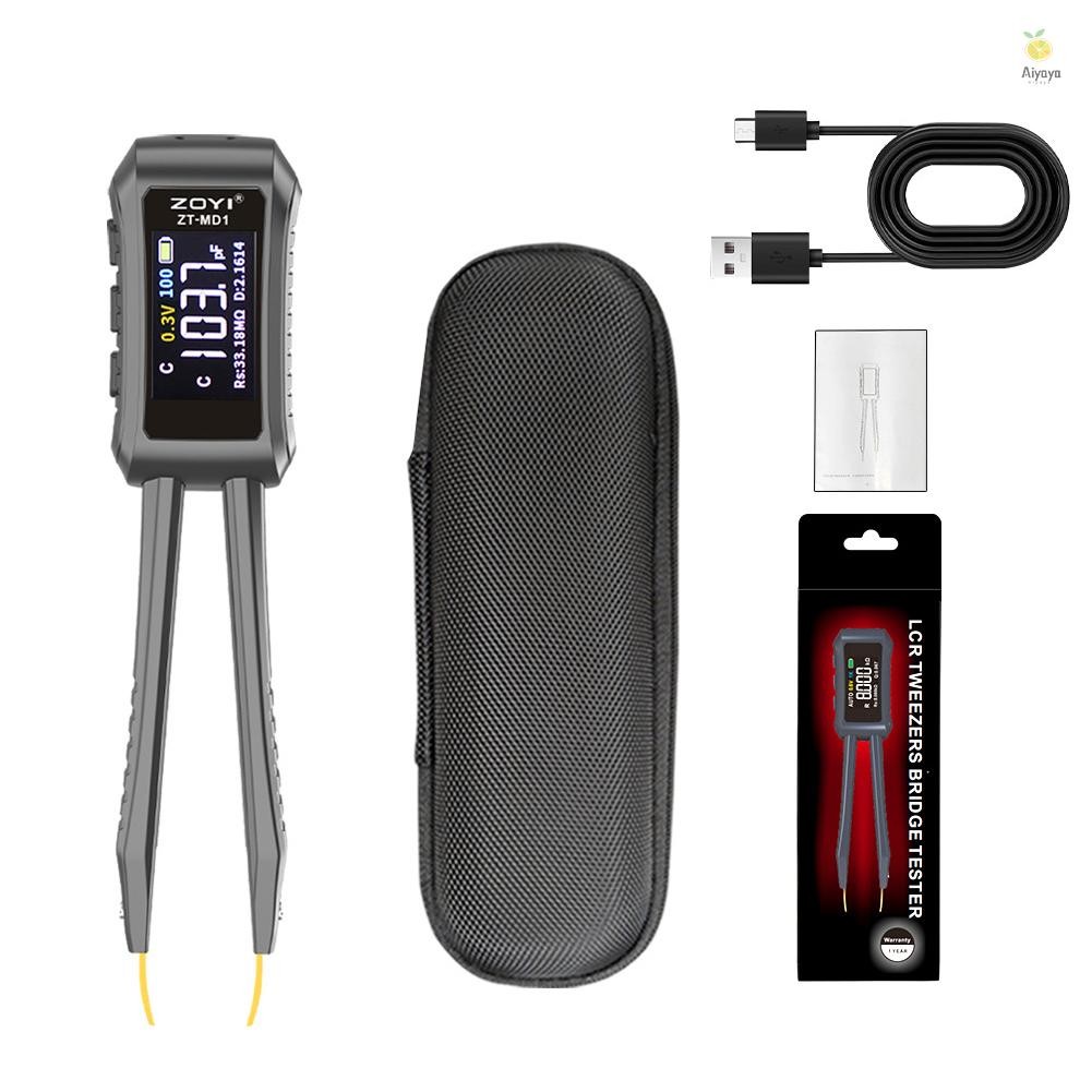 ZOYI Resistance Tester Versatile Handheld Inductance Resistance ...