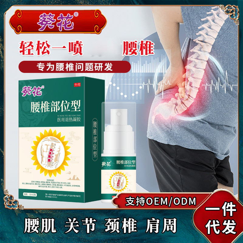 Sunflower Lumbar Spine Type Spray Muscle Bone Health Cervical Spine ...