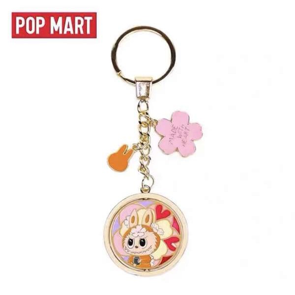 Labubu keychain POPMART POPMART Flower Fairy Rotating keychain Tanabata ...
