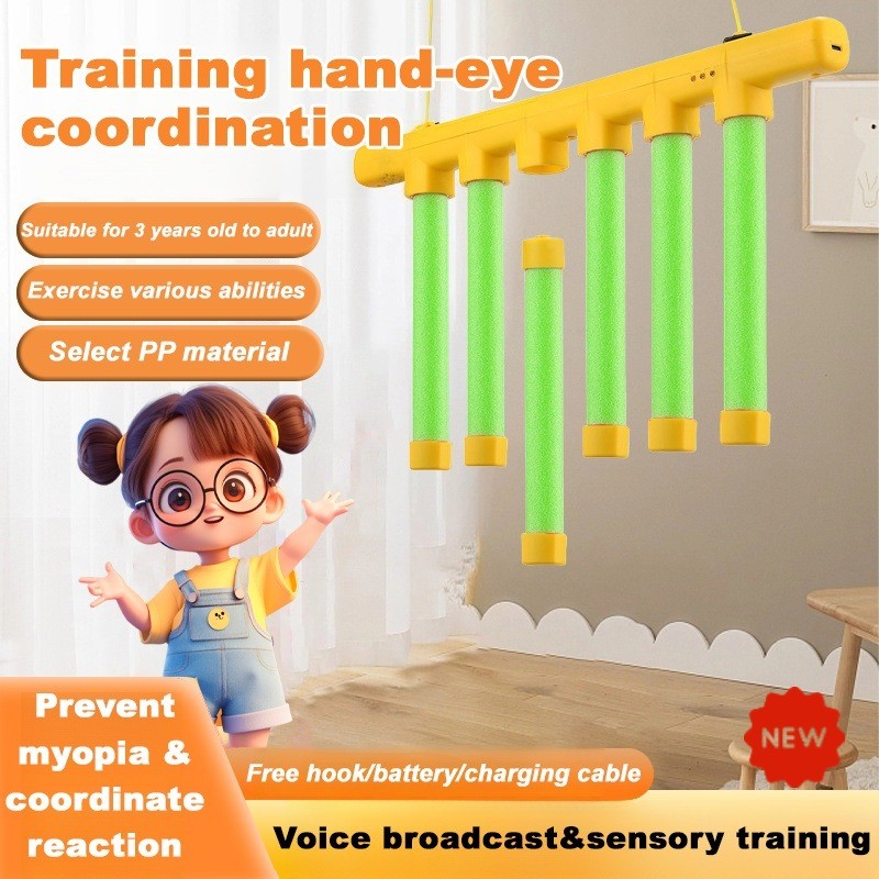 Eye Sick Hand Fast Grab Bar Game Fun Stick Toys Three Gears Adjustable ...