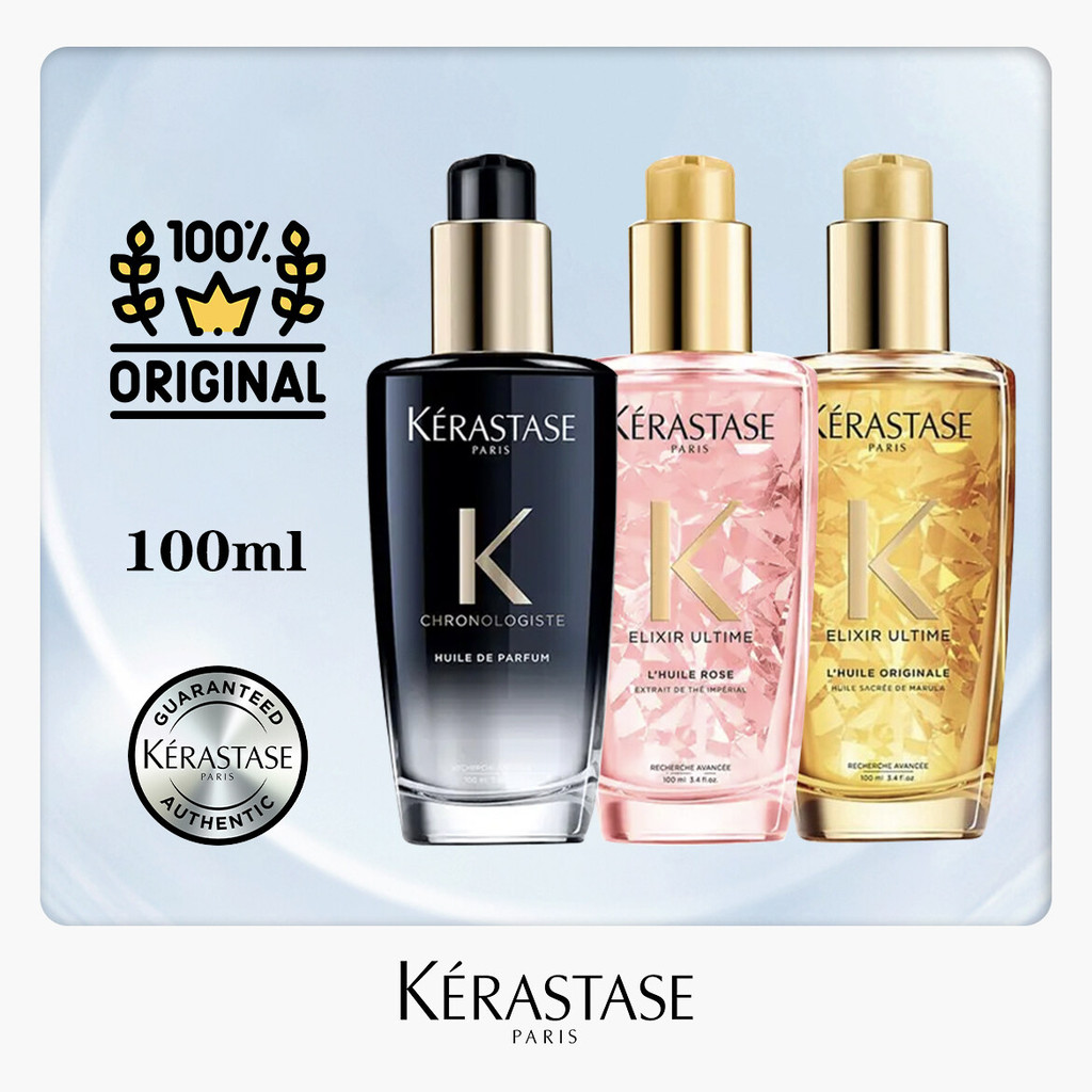Kerastase Chronologiste / Elixir Ultime / L'Huile Rose / L'Huile ...
