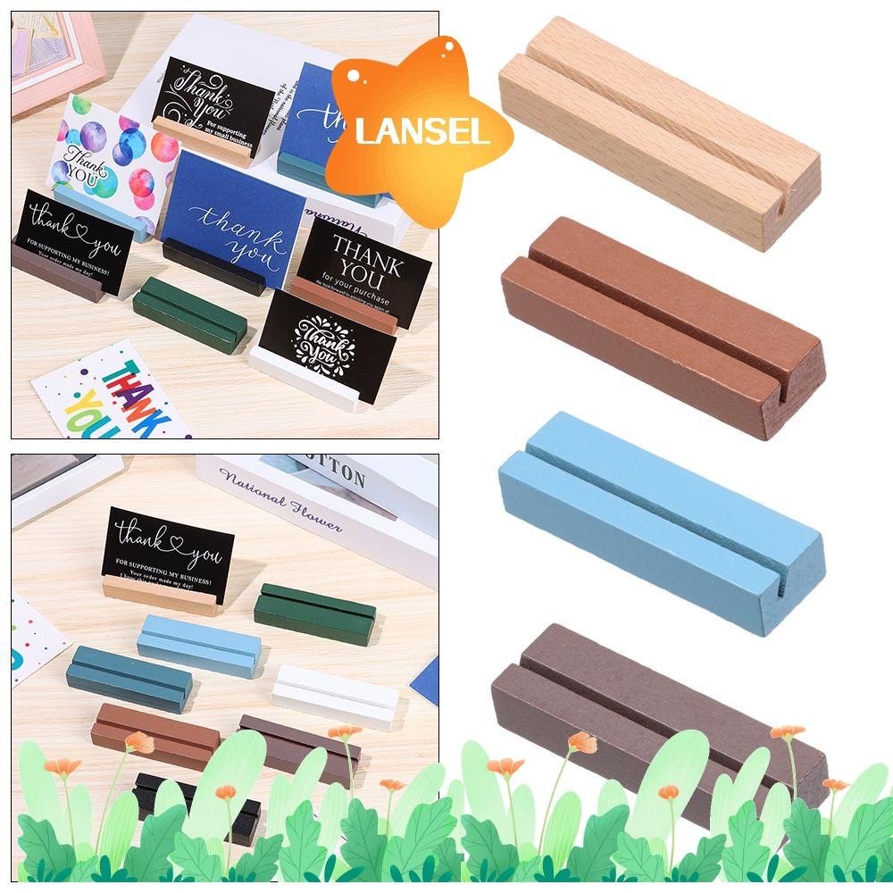 LANSEL Table Numbers Holder Romantic Fashion Paper Clamp Picture Cards ...