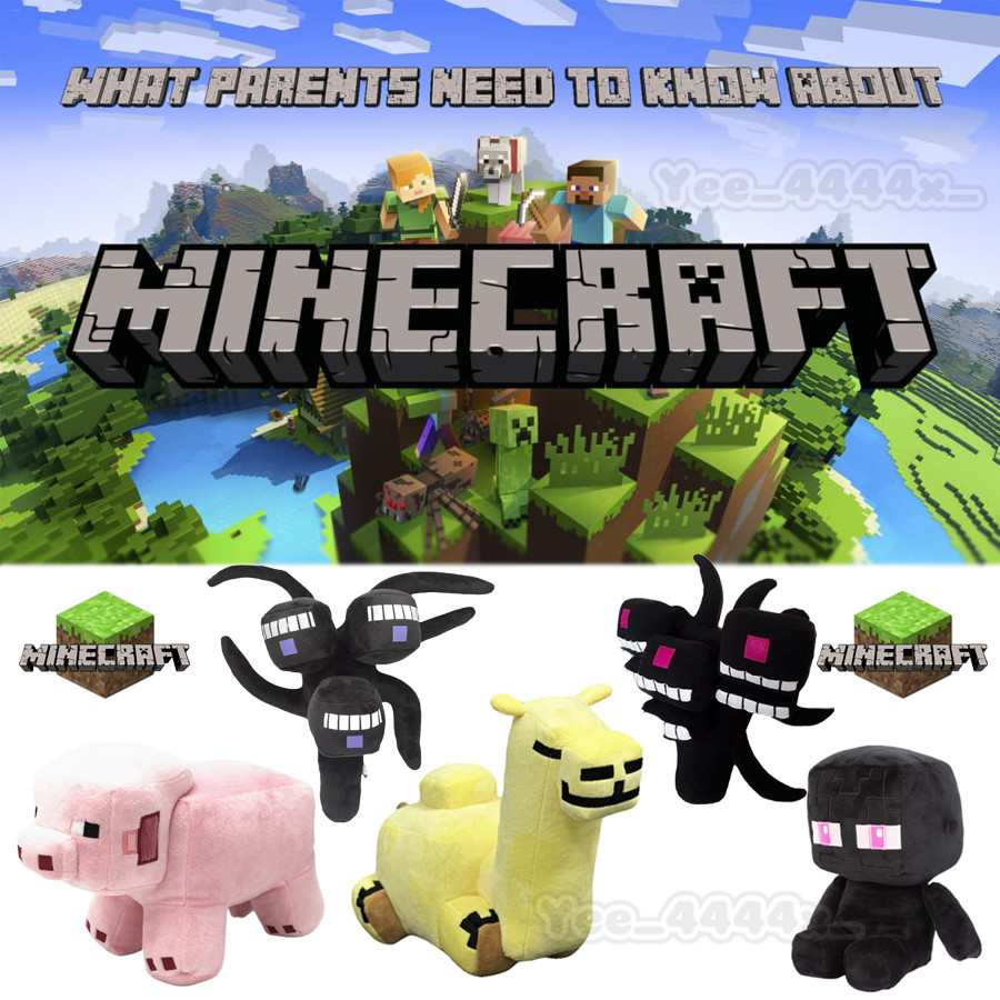 Minecraft Character Wither Storm Plush Toy 30cm Cartoon Wither Storm ...