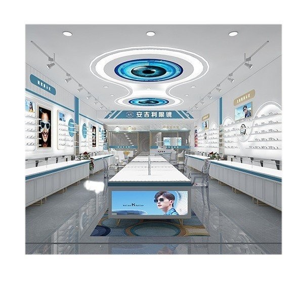 Glasses Shop Display Cabinet Glasses Shop Decoration Glasses Display ...