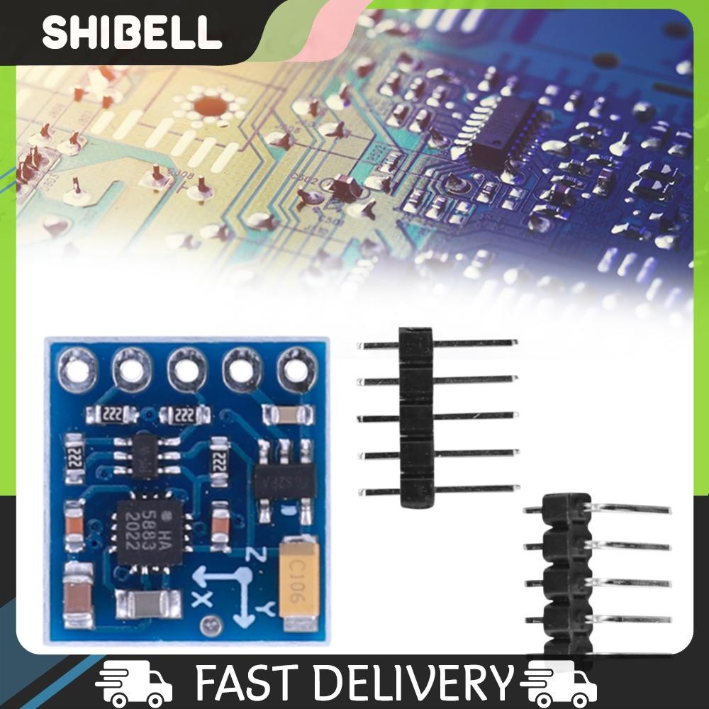 GY-271 3 Axis Magnetic Field Compass Magnetometer Sensor 3V-5V Triple ...