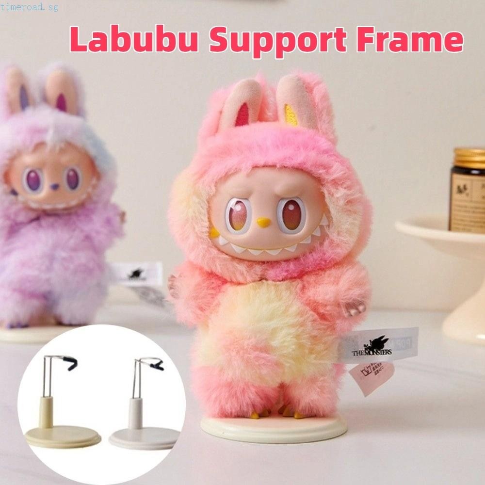 TIMEROAD 6pcs Labubu Display Rack, Metal Support Prevent Tilting Labubu ...