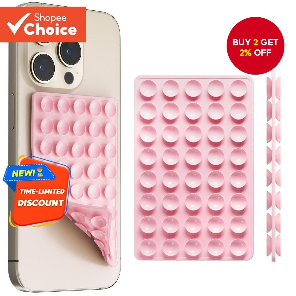 Double Sided Phone Suction Pad for Cellphone Grip Hand-Free Phone ...