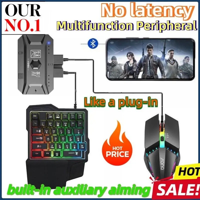 M1 Pro Mobile Controller Gaming Keyboard Mouse Converter Pubg Mobile ...