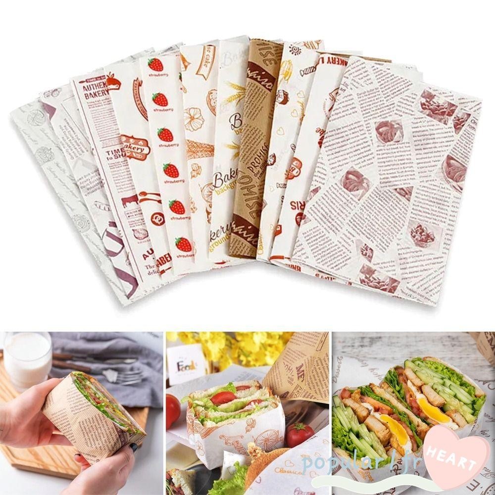 POPULAR1 Oil-proof Baking Paper Baking Sandwich Paper Food Grade Grease ...