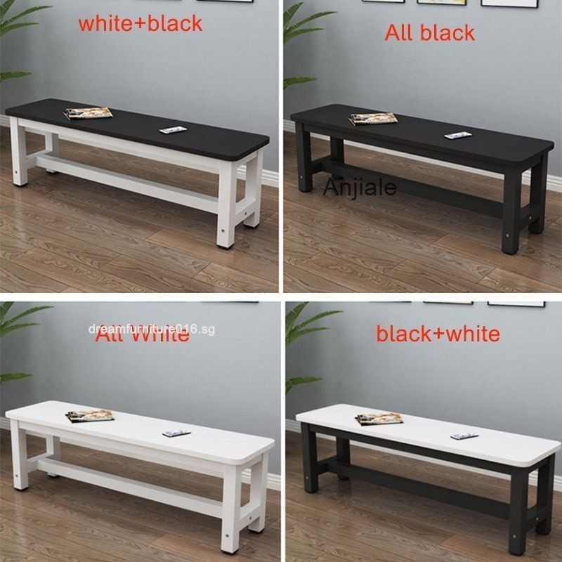 Long Bench Gym Rest Stool Shoe Rack Bench Shoe Changing Stool Steel ...