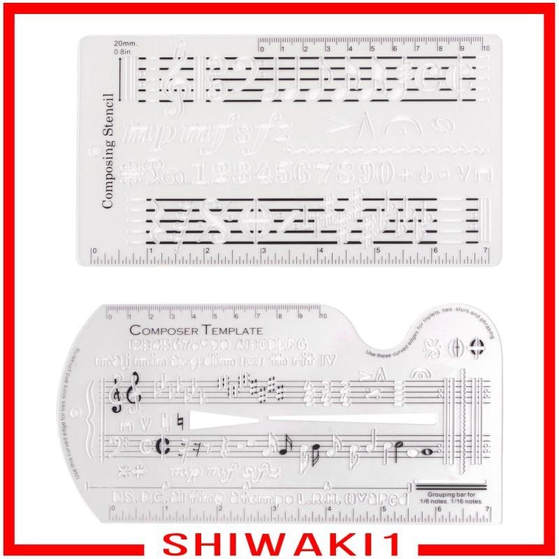 [Shiwaki1] Composing Template Stencil Multifunction Sheet Music ...