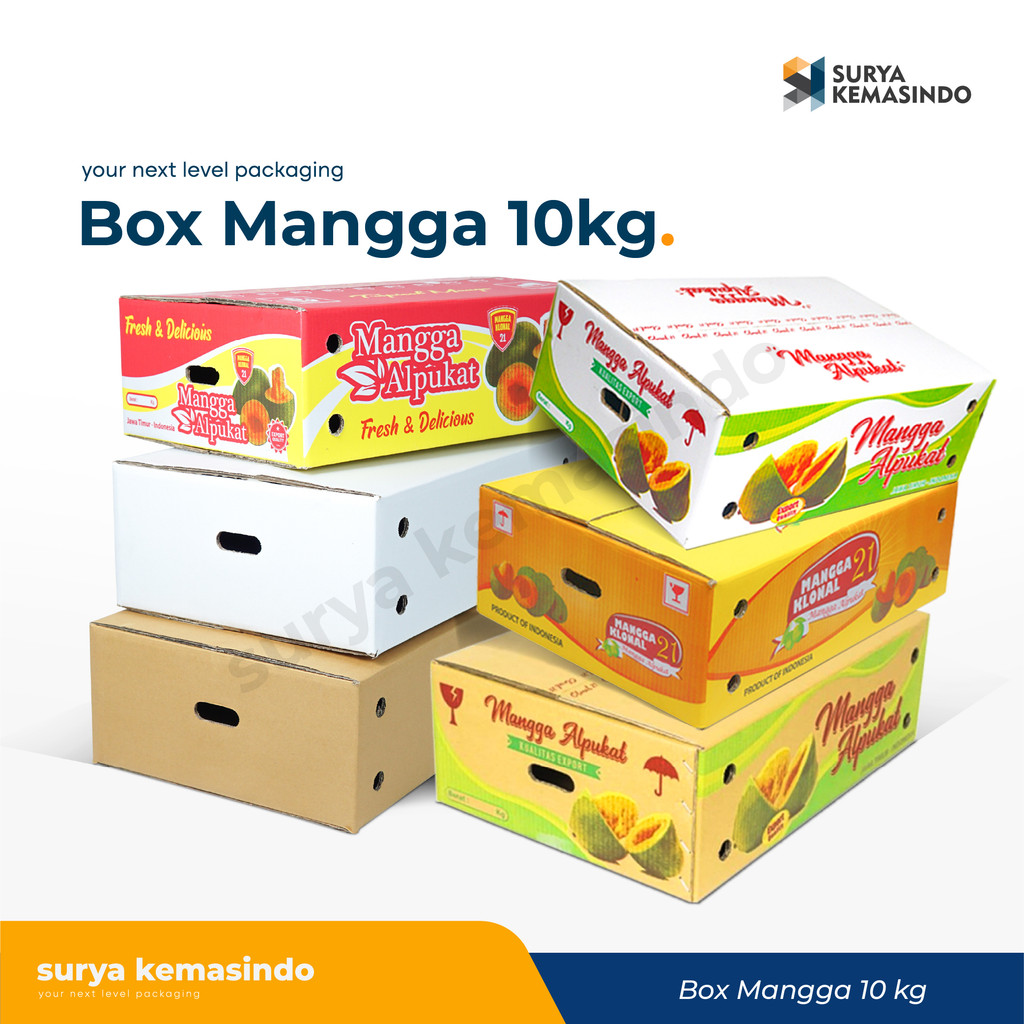 Mango BOX Contains 24 Pieces (10 kg) Bulkhead Set/KARDUS/Clopado ...