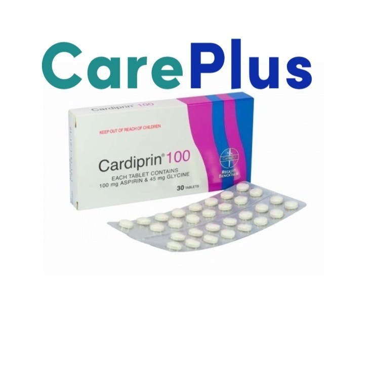 CARDIPRIN 100 TAB 30'S | 90'S (EXP:10/2024) | Shopee Singapore