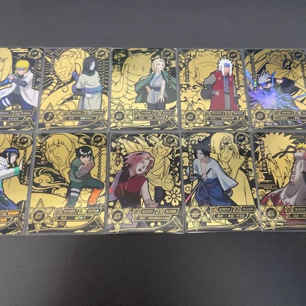 Card Tour Naruto Genuine CP Card Card Set 10 Full Set Naruto Random Card Card | Shopee Singapore