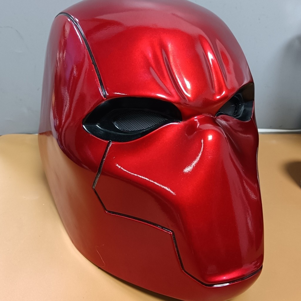 Red Riding Hood Fire Demon Head Resin Glass Steel Helmet | Shopee Singapore