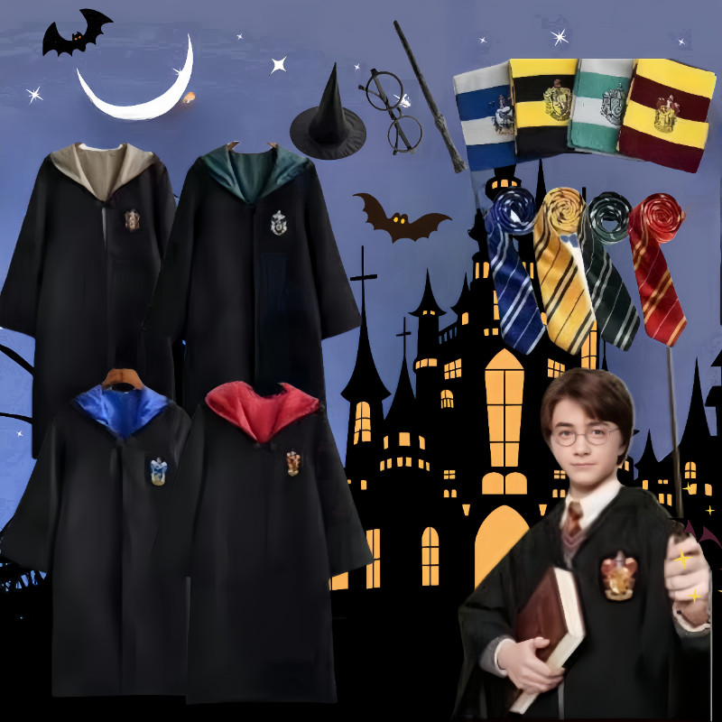 Anakkidsg---Harry Potter school robes, children's magic show wizard ...