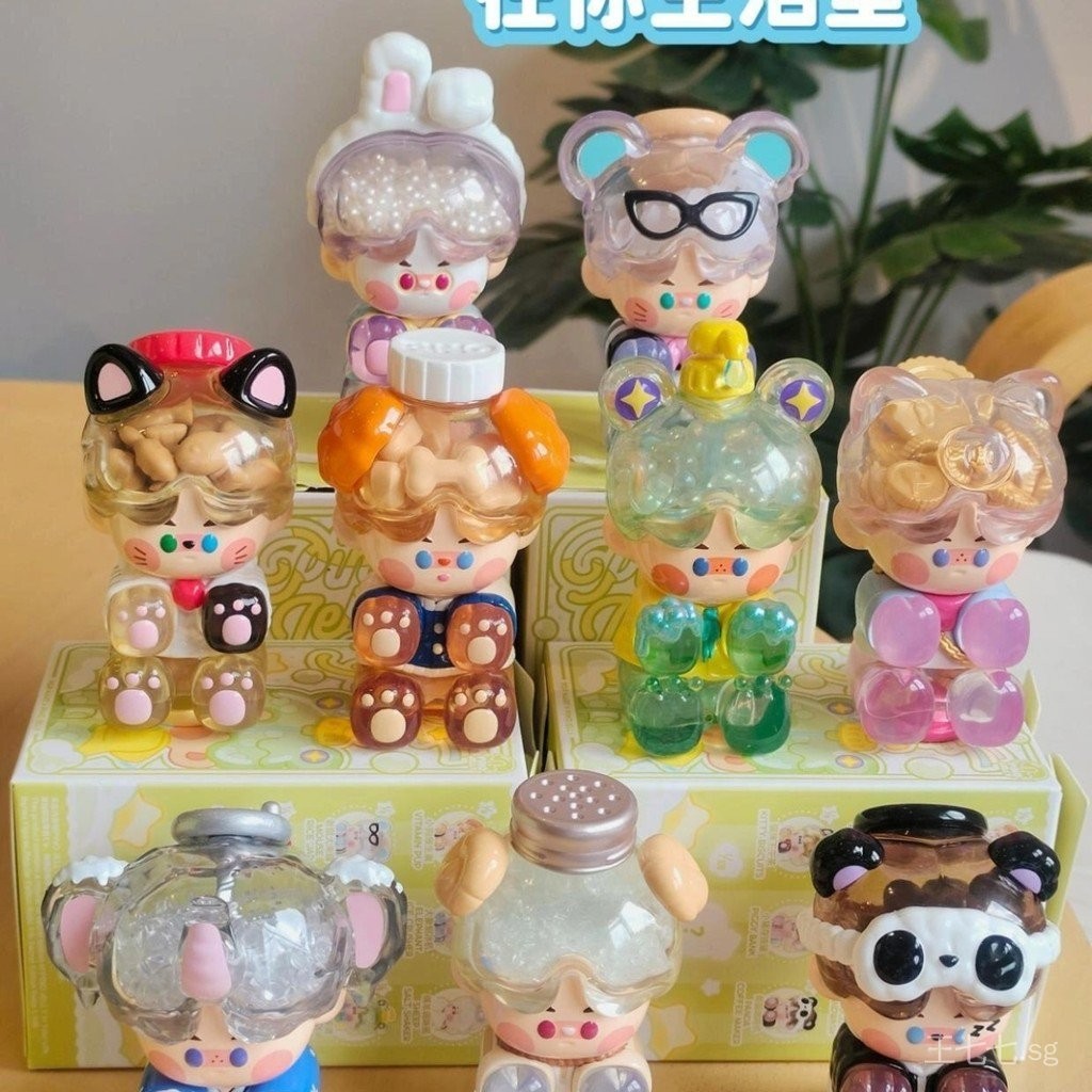 Authentic POPMART Pop mart PINO JELLY Series Blind Box Hand-Made Girls ...