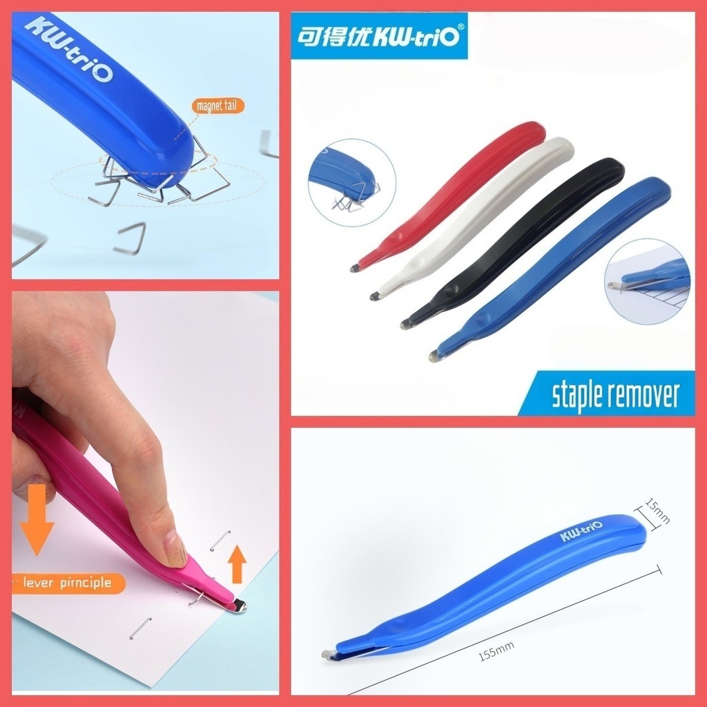 KW-TRIO 5096 pen shape rivet trap/Labor saving type staple remover ...