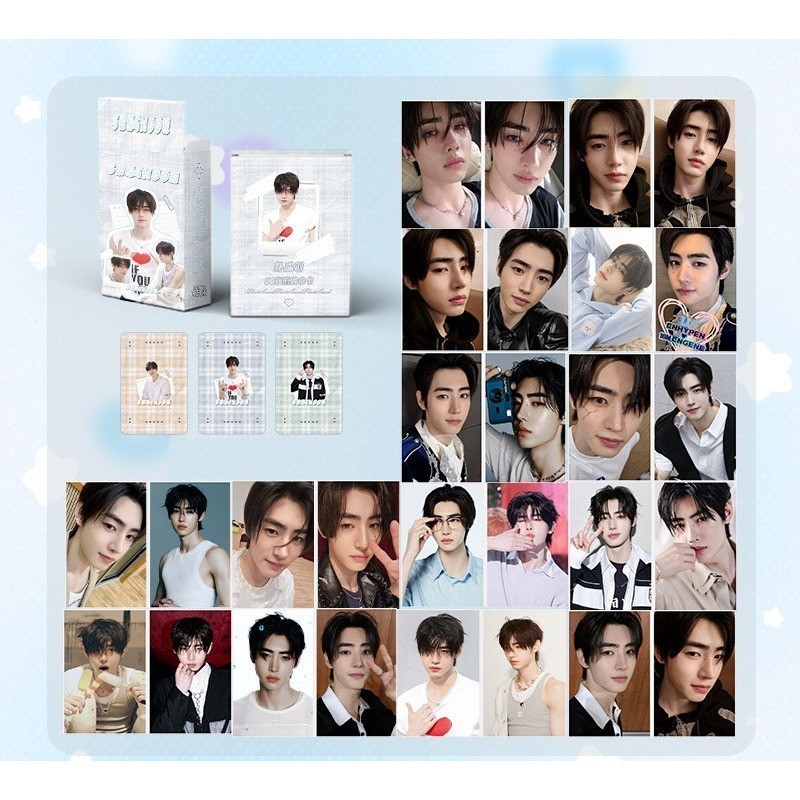 [50Pcs] Hologram Pack Photocard Sunghoon Enhaypen Glitter Holo Album ...