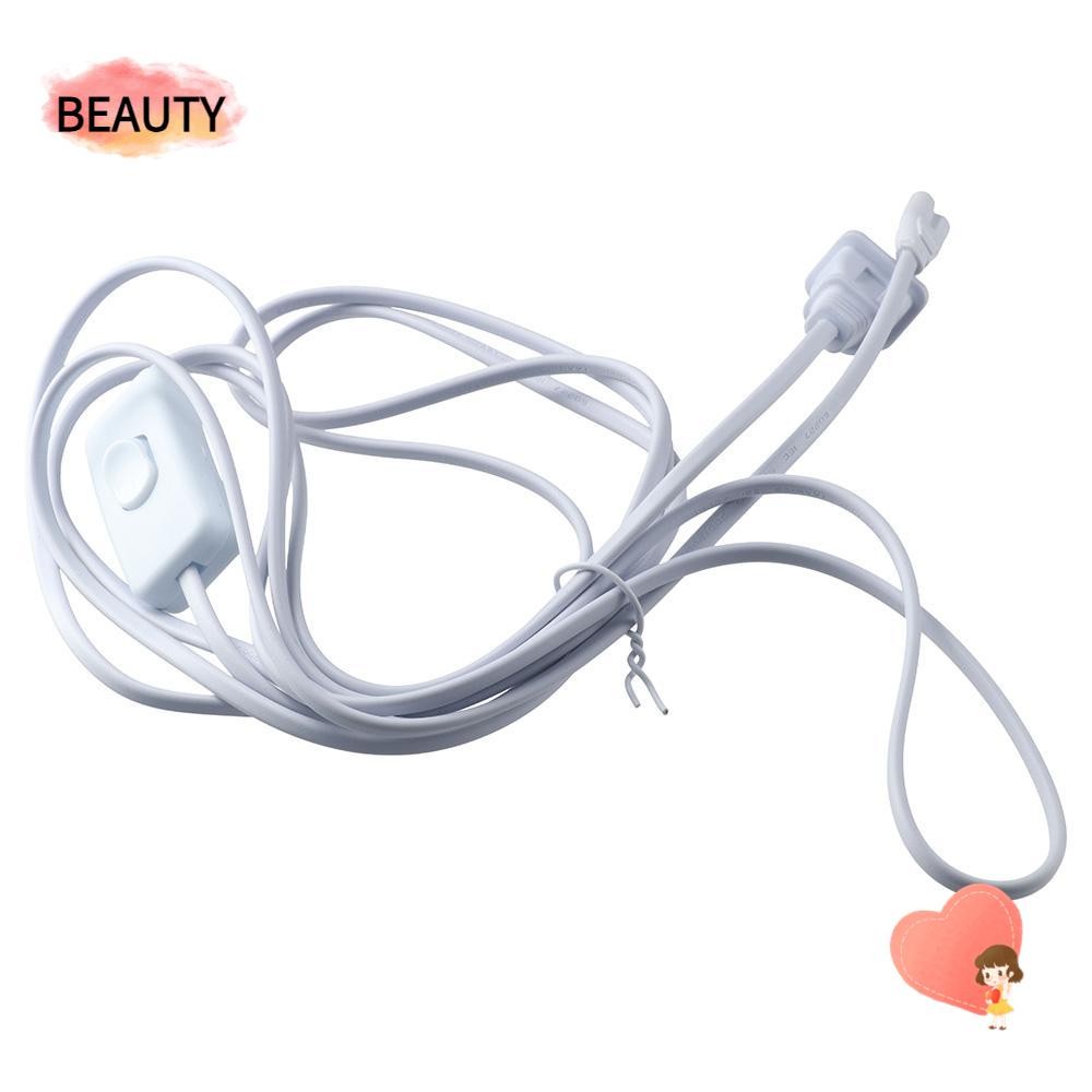 BEAUTY 3pin T5 T8 LED Switch Wire, Plastic White 10ft LED Tube Power ...