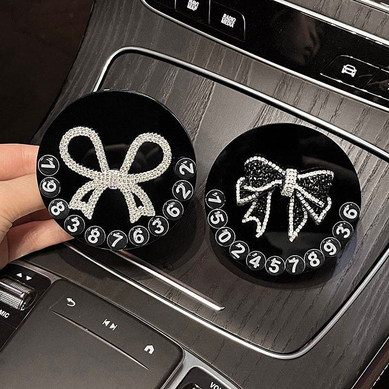 Car Moving Phone Card Temporary Parking Number Plate Car Phone Number ...