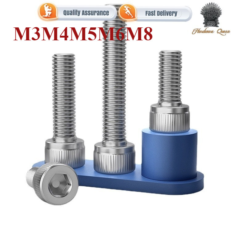 【1QB1】Hexagon Socket Screw,Cup Head Allen Bolt,M3M4M5M6M8,304 ...