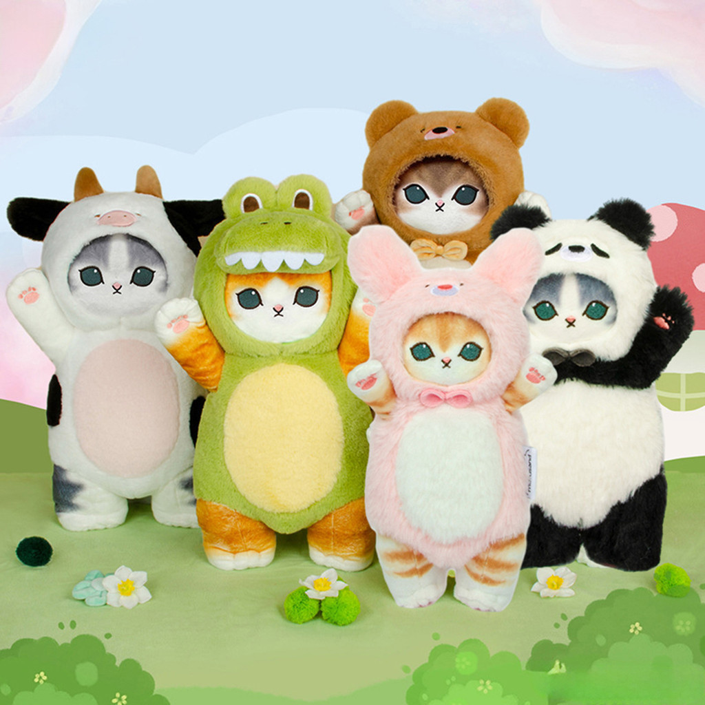 50cm Mofusand Kawaii Cos Cat Cute Cosplay Animals Cat Shark Cat Plush ...